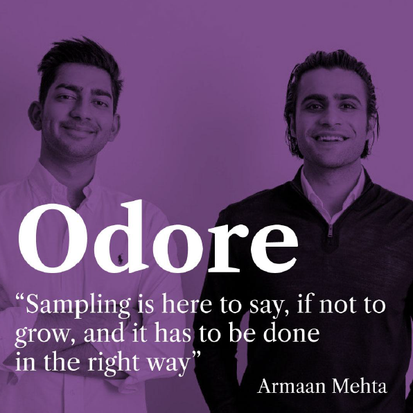 INNOVATION UK: ODORE, THE SWEET SMELL OF SUCCESSFUL SAMPLING CAMPAIGNS